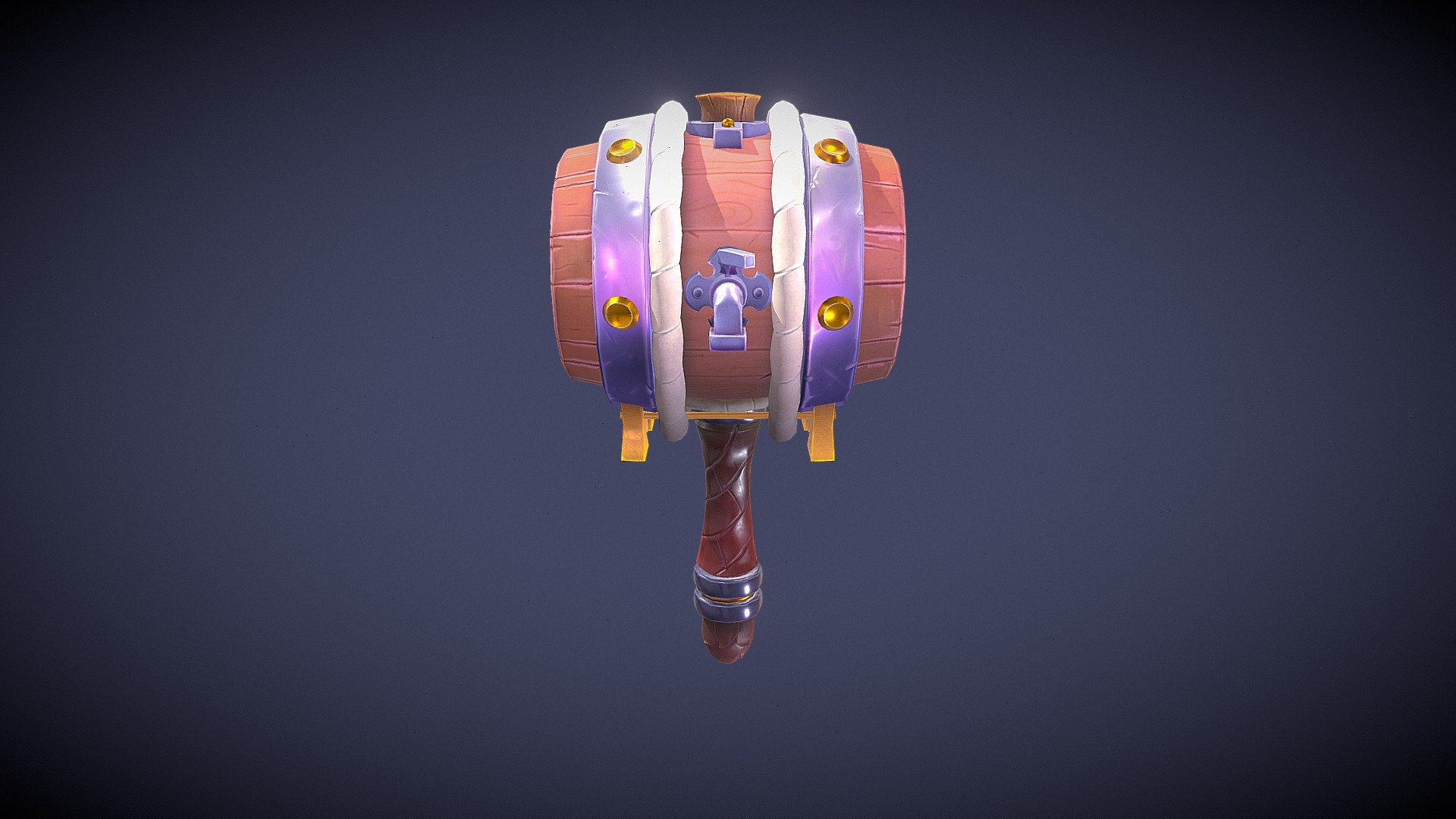 Stylized Hammer - 3D model by Markcelo95 [7ffa3b3] - Sketchfab