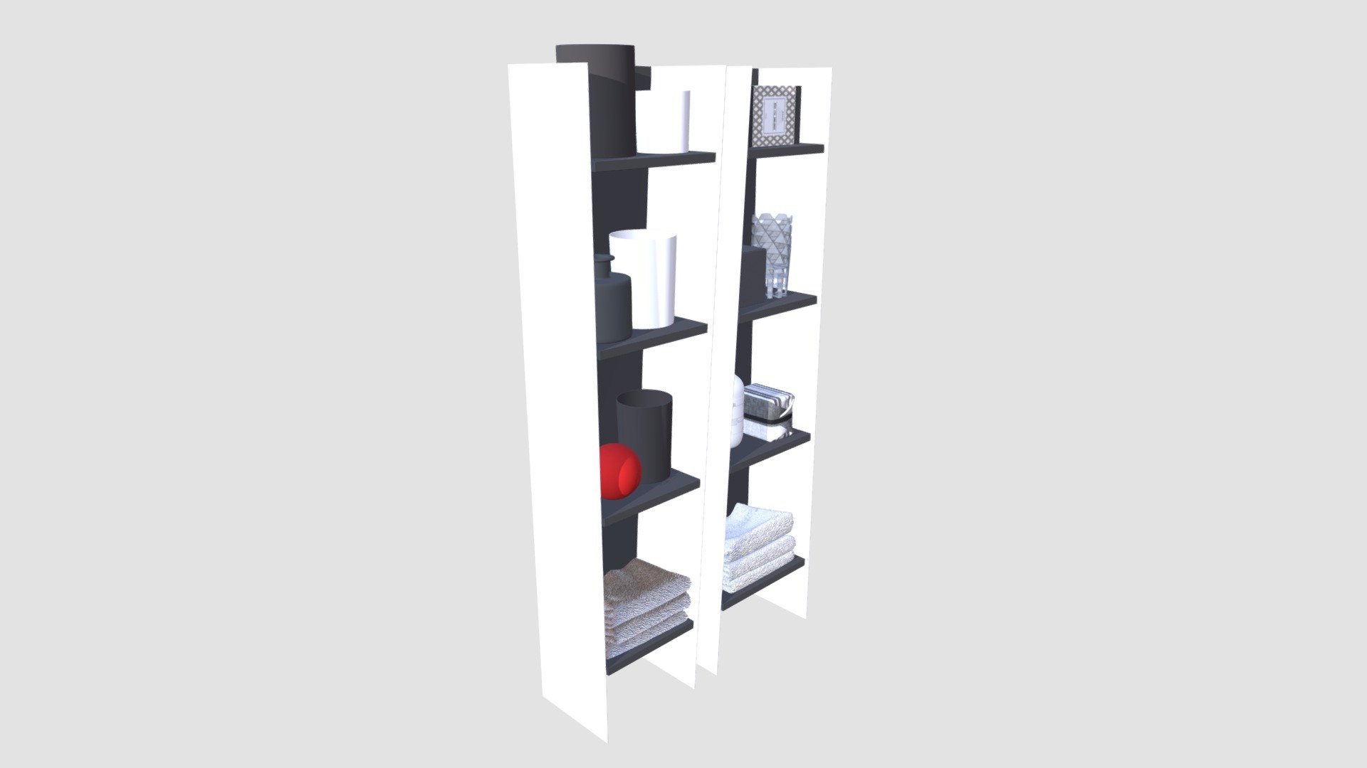props shelf - Buy Royalty Free 3D model by Evermotion [7ffbae4 ...