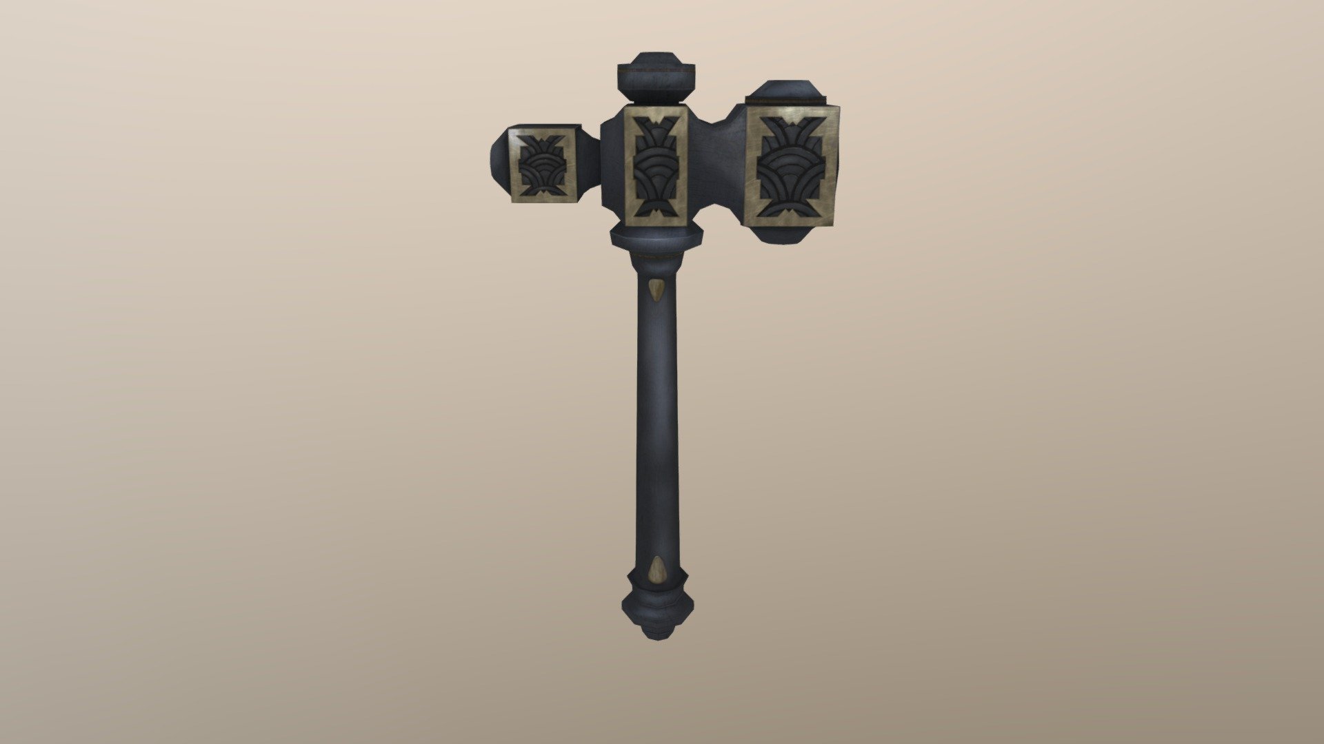 Hammer - 3D model by IsmaDLG (@hydrapowah) [7ffc310] - Sketchfab