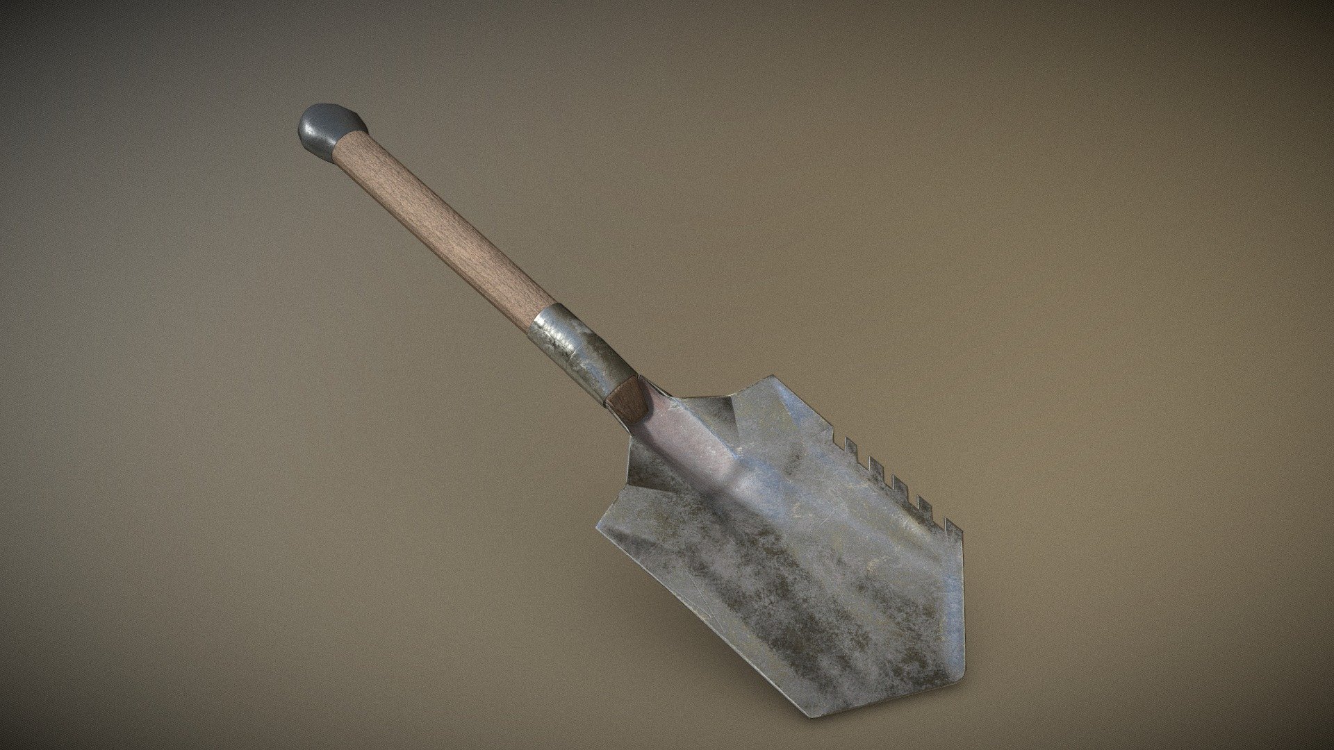 Army Sapper Shovel - 3D model by 3000volt [7ffd1b2] - Sketchfab