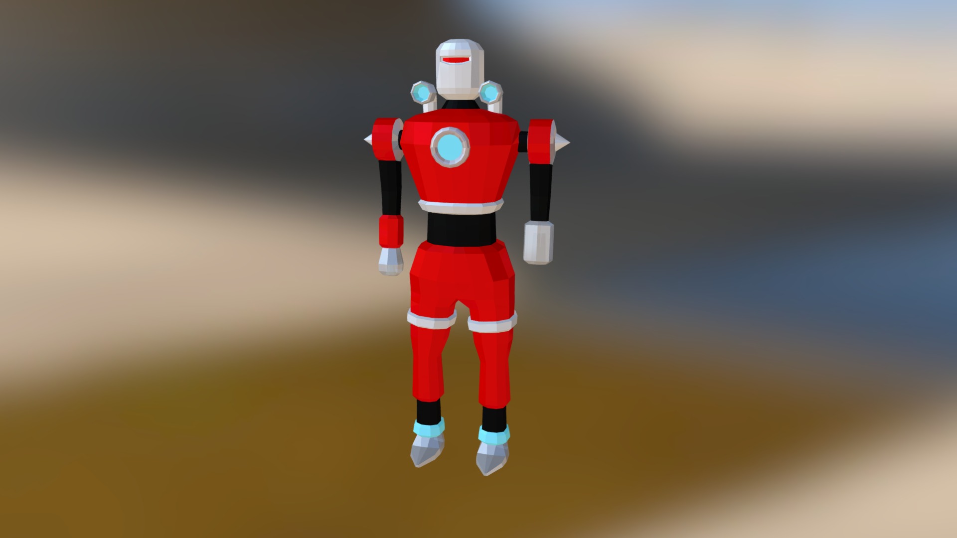 Low Poly Robot 3 - Buy Royalty Free 3D model by Alessio De Luca ...