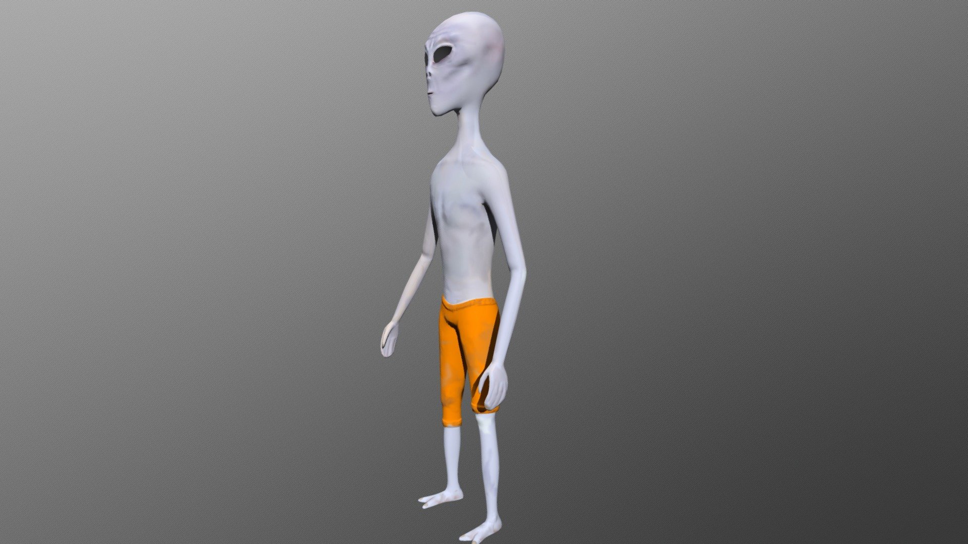 Alien Character - 3D model by bran0244 [7ffe246] - Sketchfab