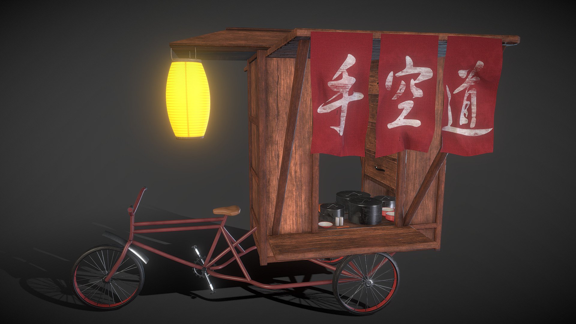 Street Food Stall #SketchfabWeeklyChallenge - 3D model by pablomorro ...