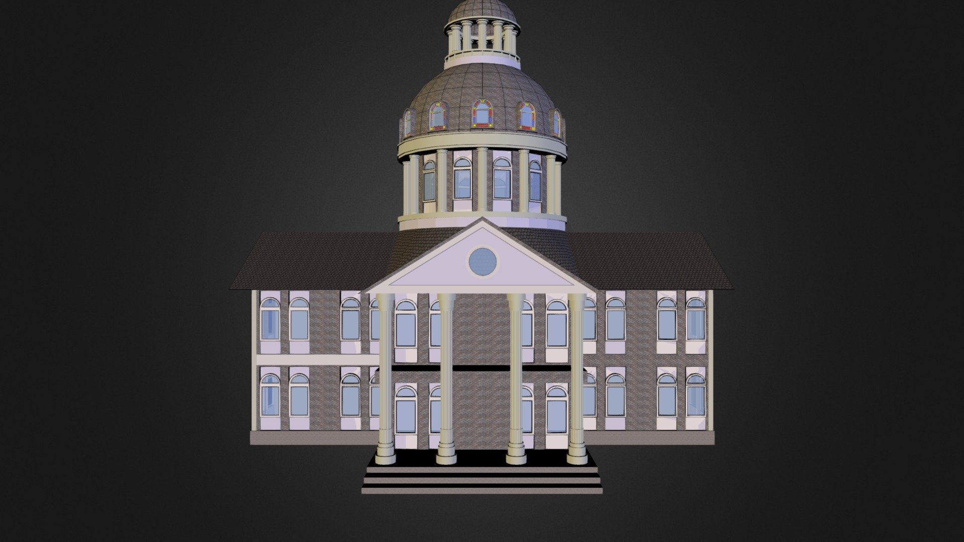 Classic Home Design SketchUp Pro - 3D model by Don East (@DonaldYEast ...