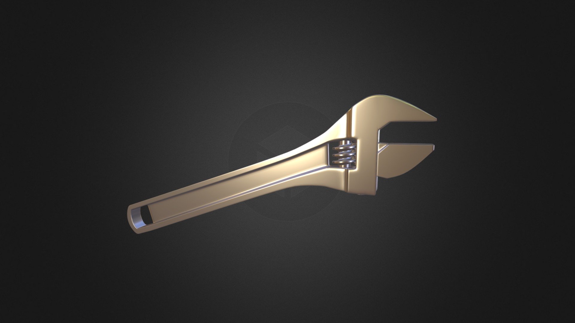Adjustable spanner - 3D model by energyoverflow [7nIGNS7] - Sketchfab