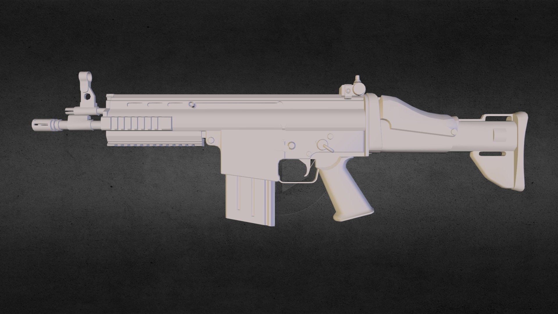 SCAR H alpha studioz - 3D model by alpha-studioz [7rsspXN] - Sketchfab