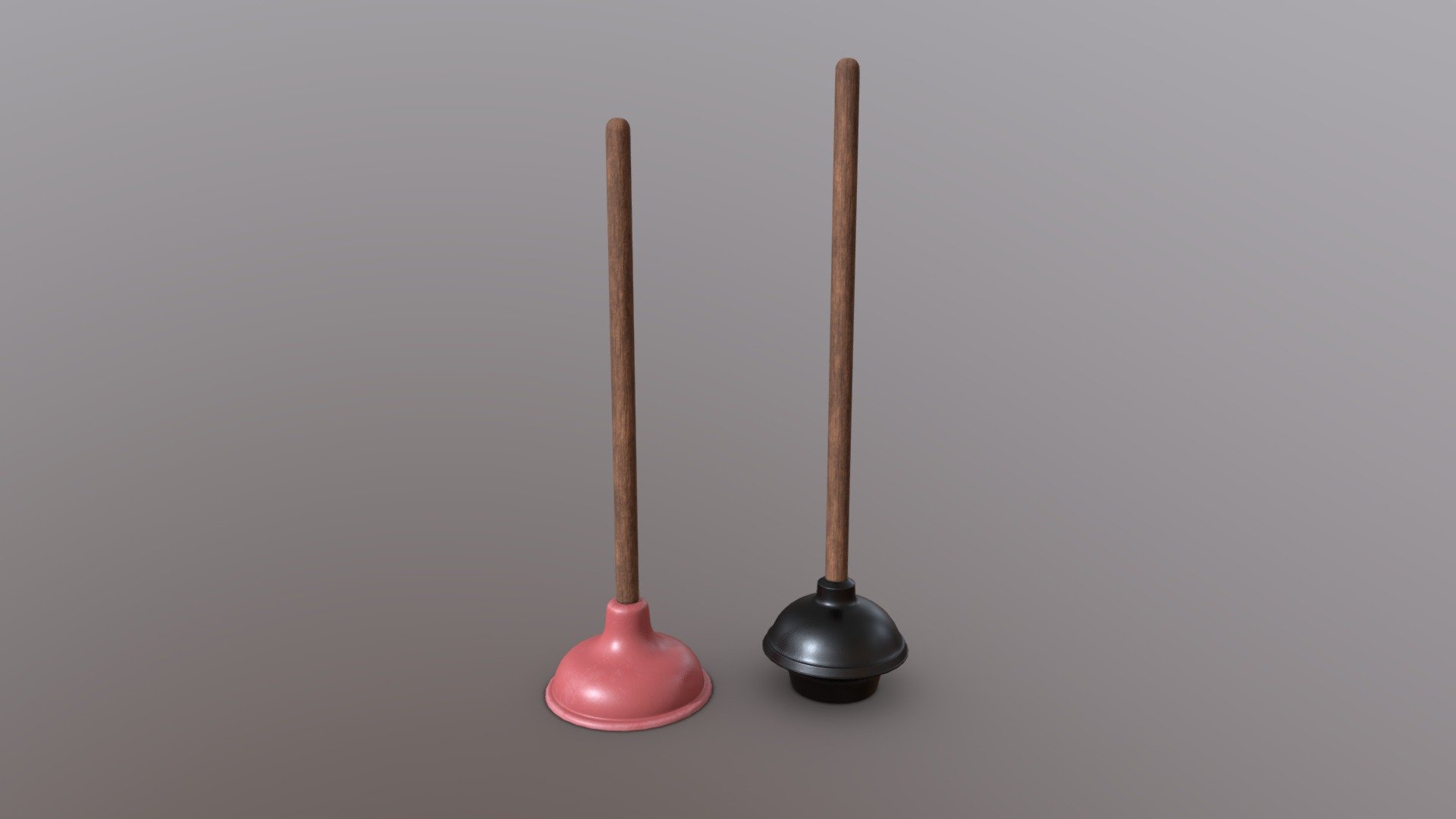 Sink and Toilet Plungers - Download Free 3D model by HippoStance ...