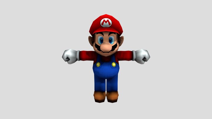 Mario 3D models - Sketchfab
