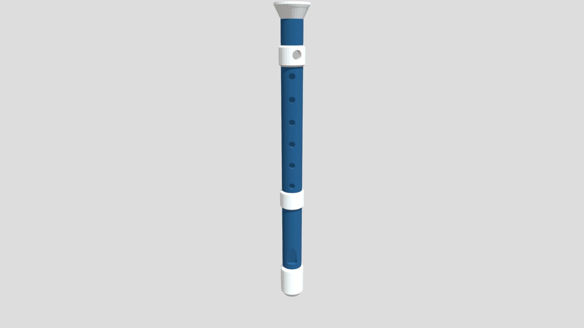 A Blue Flute - Download Free 3D model by 718.legends [8003dd1] - Sketchfab