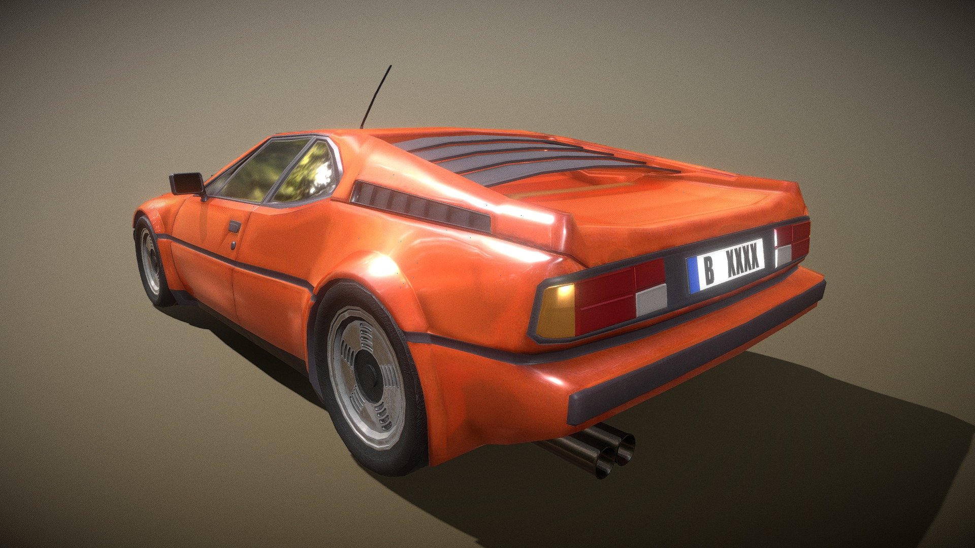 BMW M1 - 3D model by sheepcat [8005bb6] - Sketchfab