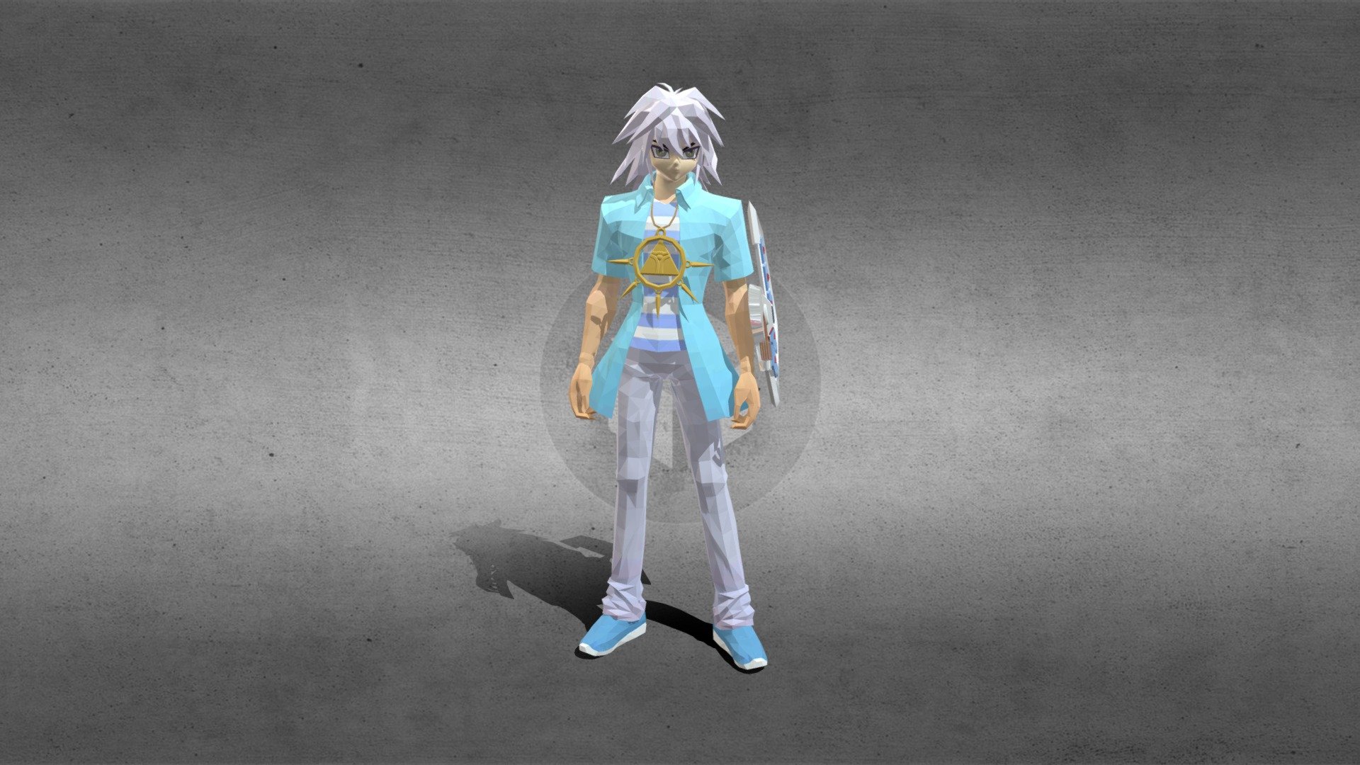 Bakura 3d model yugioh - 3D model by telachi.studio [8006f76] - Sketchfab