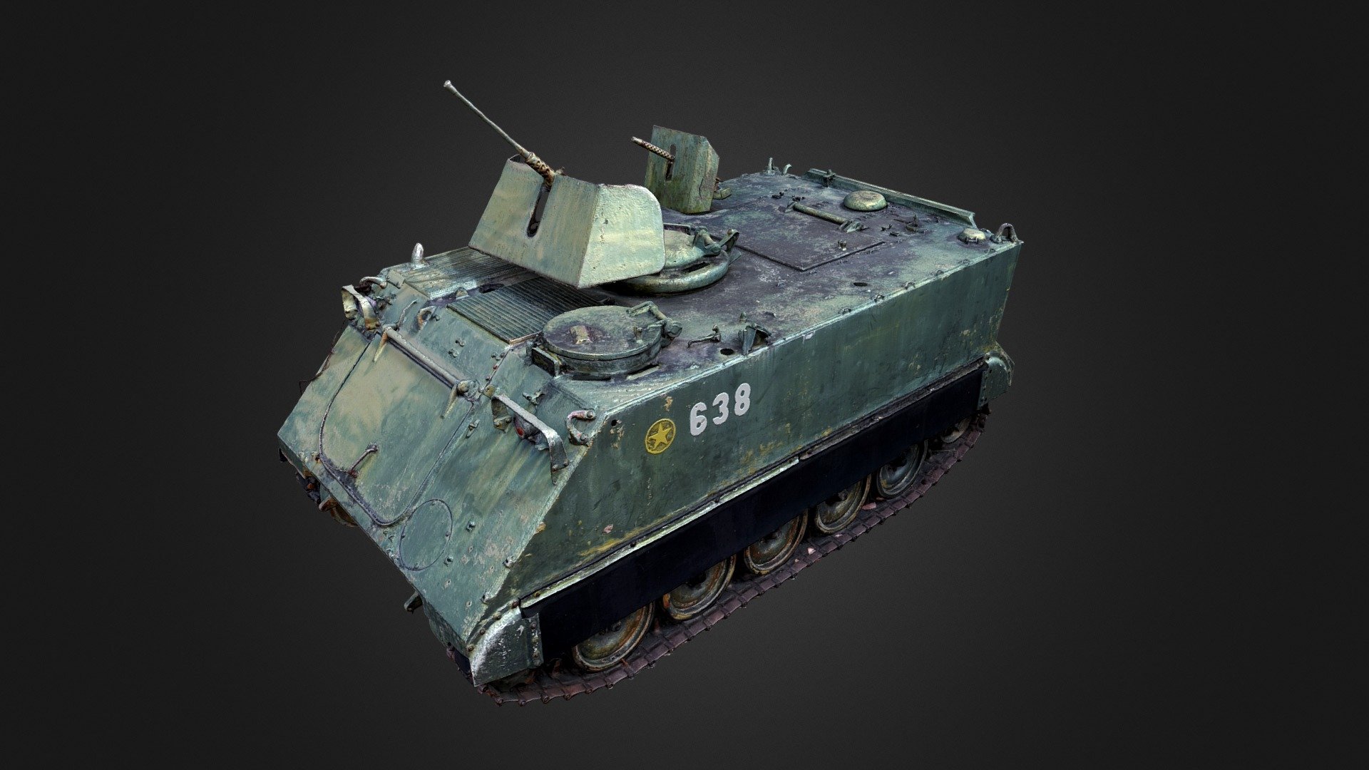 41. Xe Tăng M113 - 3D model by Di sản văn hóa Việt Nam (@dd.design ...