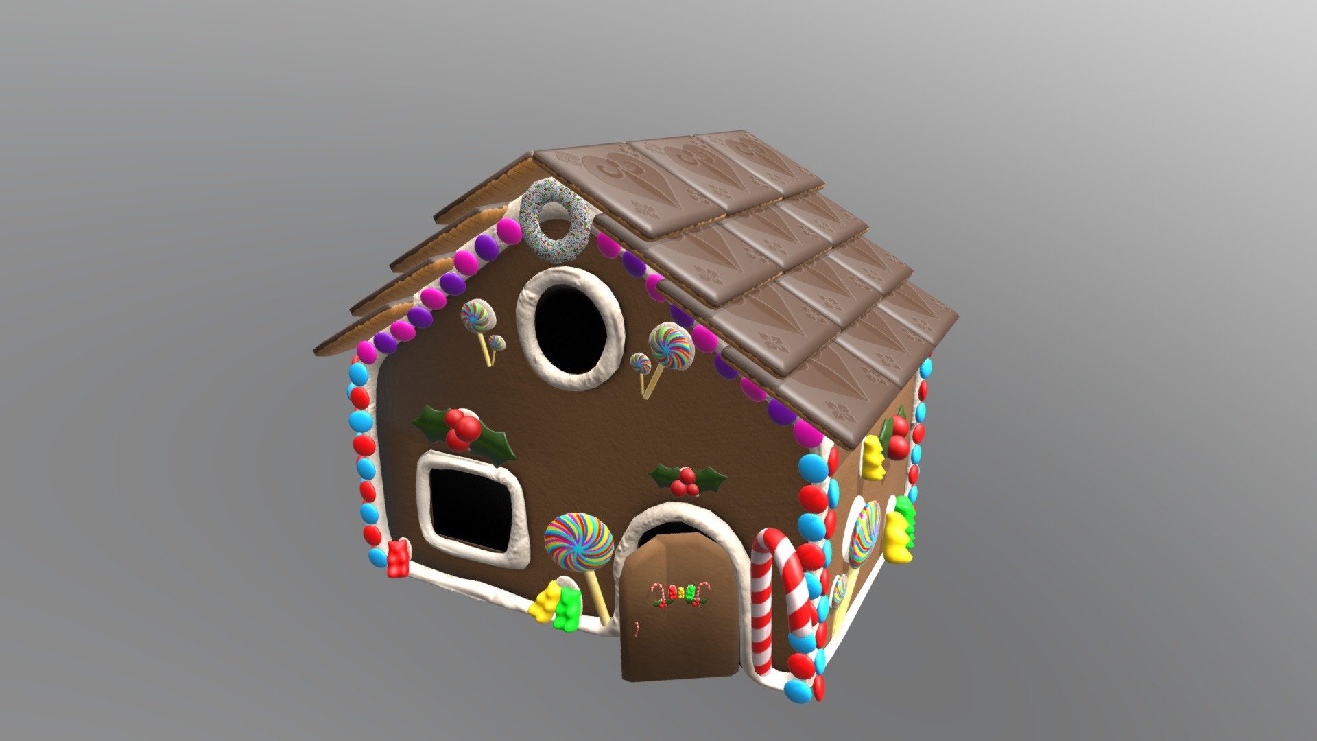 Gingerbread House Texture