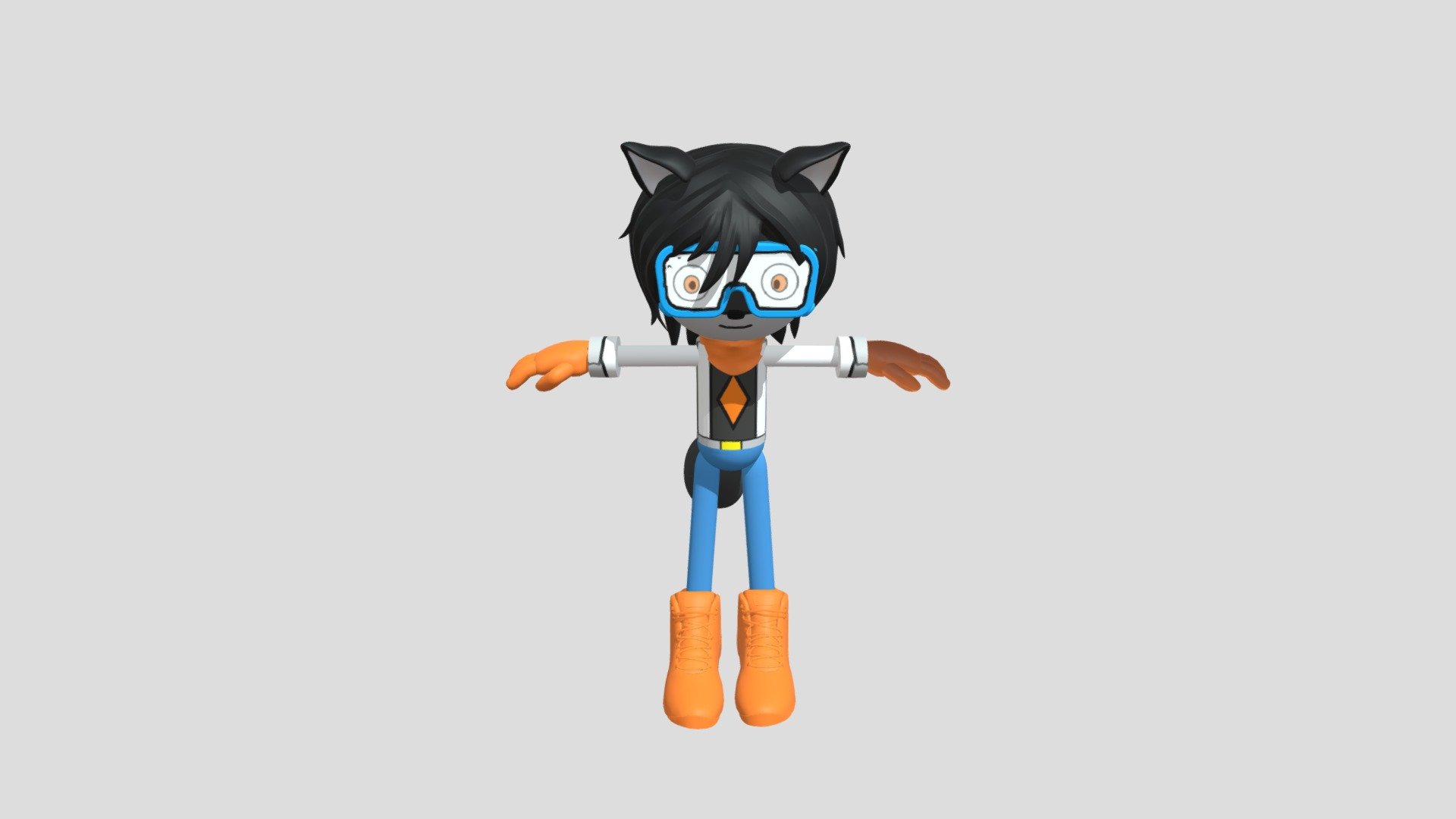 Daryl crygor (Male) (joke show 1910) 3D Model - Download Free 3D model ...