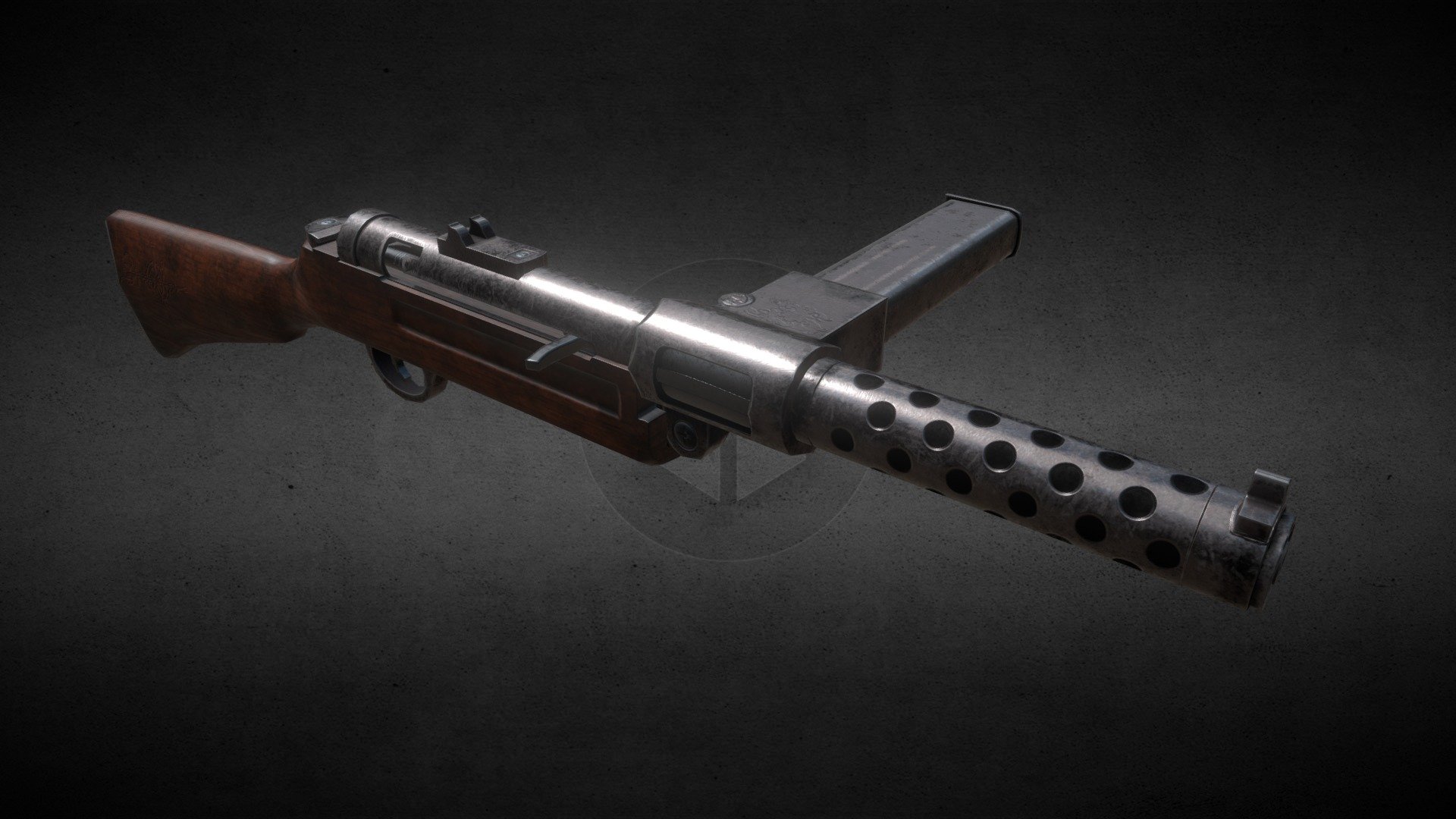 MP-18 - 3D model by zilbeerman [8009e03] - Sketchfab