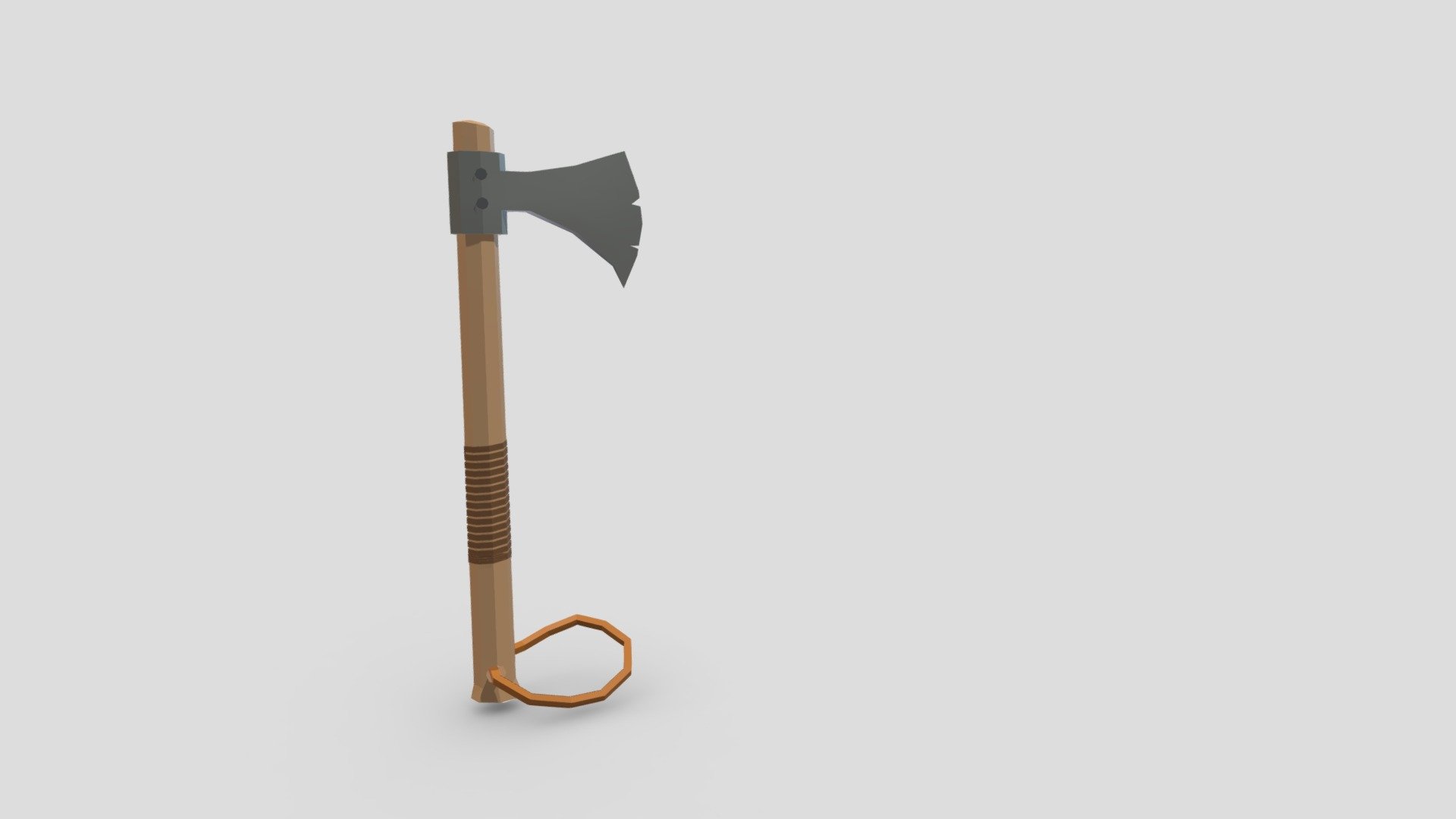 Hand axe - 3D model by Ali Noor (@LiNuR_Studios) [8010b4d] - Sketchfab