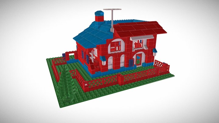 Lego-house 3D models - Sketchfab