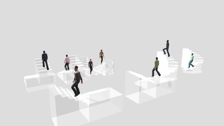 Populate 3D models - Sketchfab