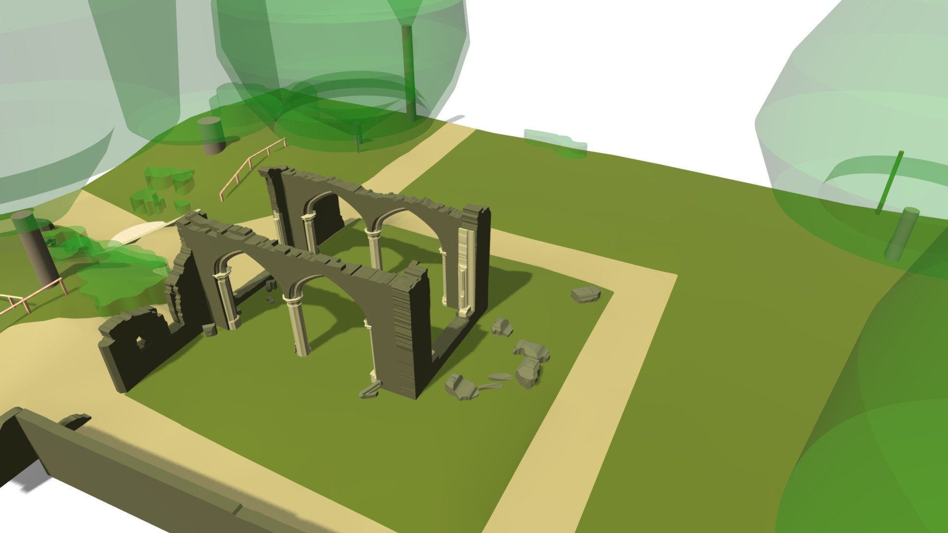 Trendell's Folly, Abingdon - 3DBM (E,C) - 3D model by SIAD Studio ...