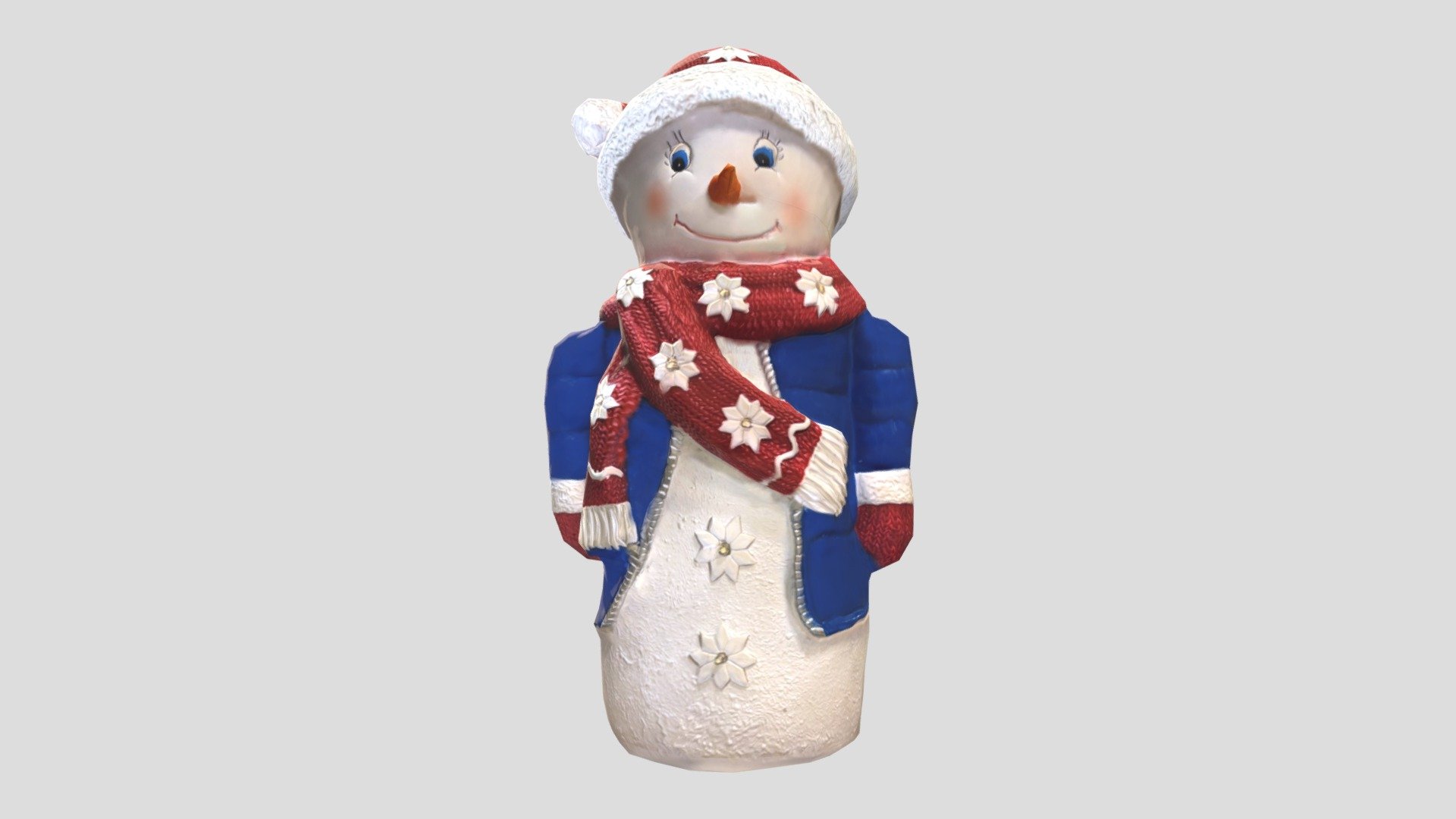 Snowman - Download Free 3D model by David Wigforss (@dwigfor) [8013b9c] - Sketchfab