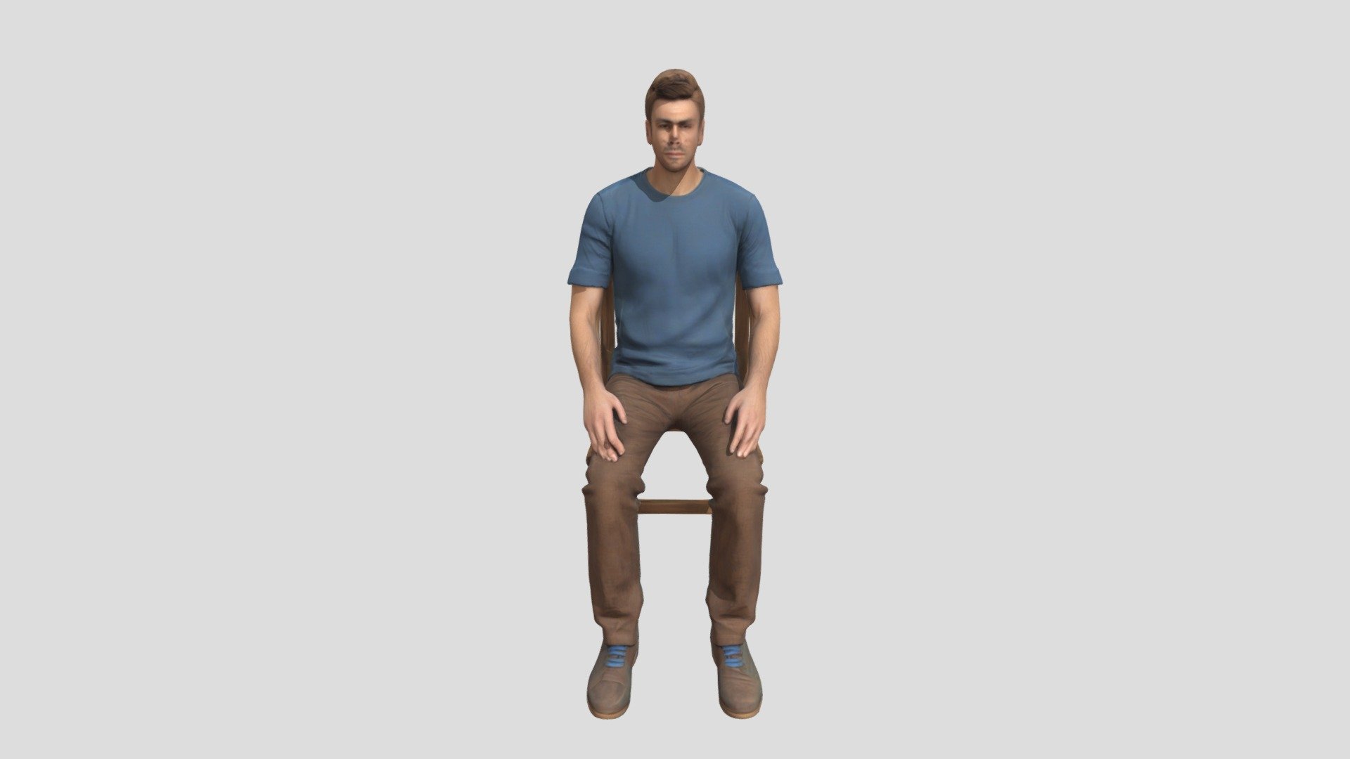 Seated Serenity - 3D model by karankumar5 [8015a91] - Sketchfab