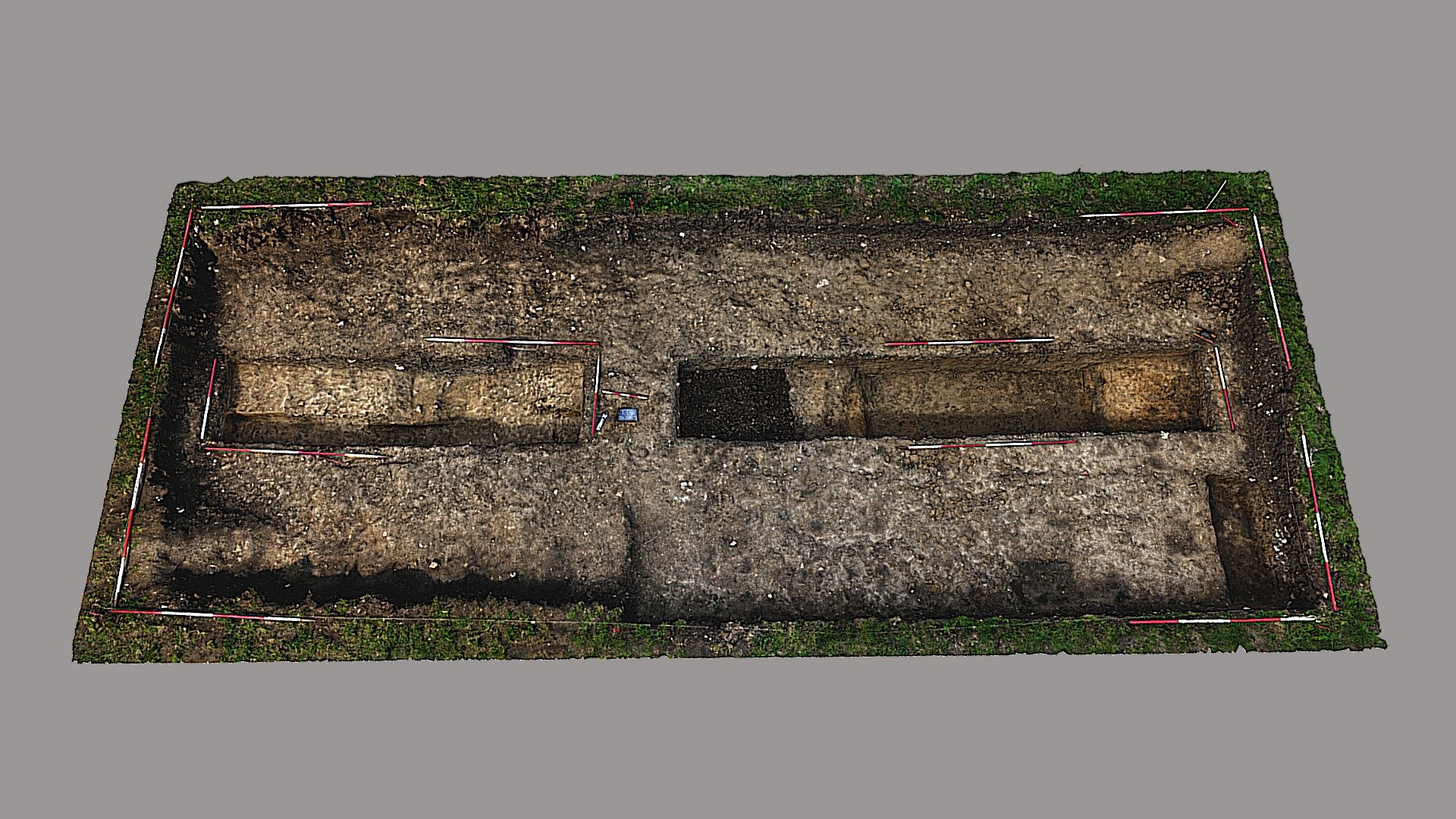 Smokedown Roman Villa SW Oxfordshire Trench 18 - 3D model by Richard ...