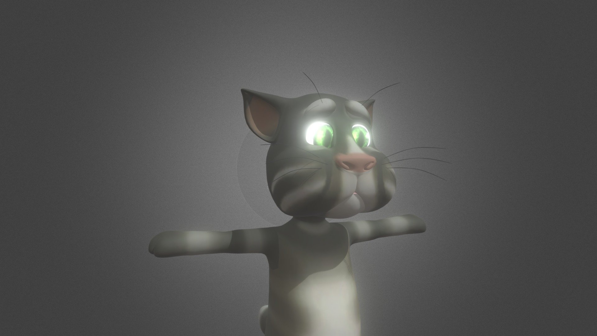 Cat Cartoon But With Different Textures - 3D model by kion26 [8017843 ...
