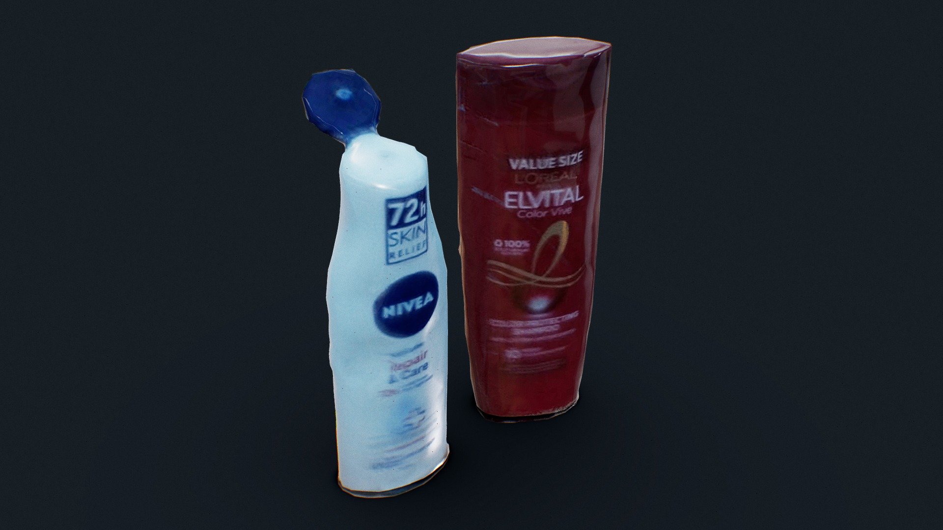 Shower Assets - Shampoo - Bodylotion - LowPoly - Buy Royalty Free 3D ...