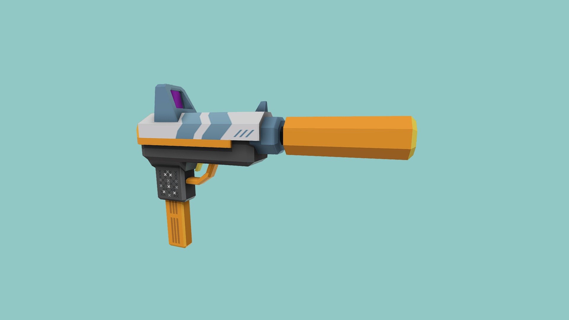 Pistol Guns Low Poly - Buy Royalty Free 3D model by AGiL (@onelanceman ...