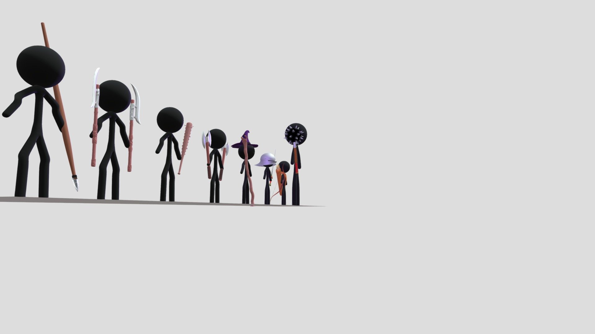 Stickpack - 3D model by m.rafay.afsar [801a30a] - Sketchfab