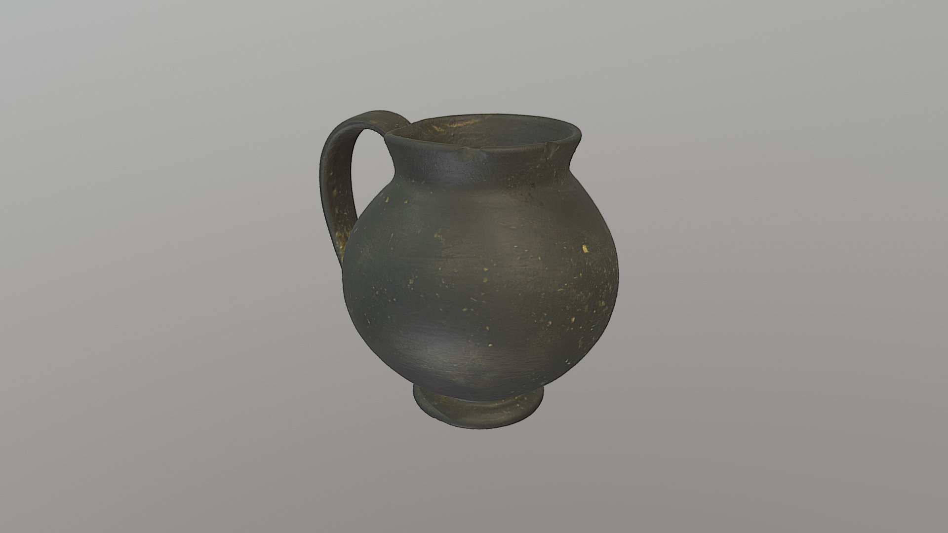 P1729 Gray Minyan Jug - 3D model by Wellesley College ...
