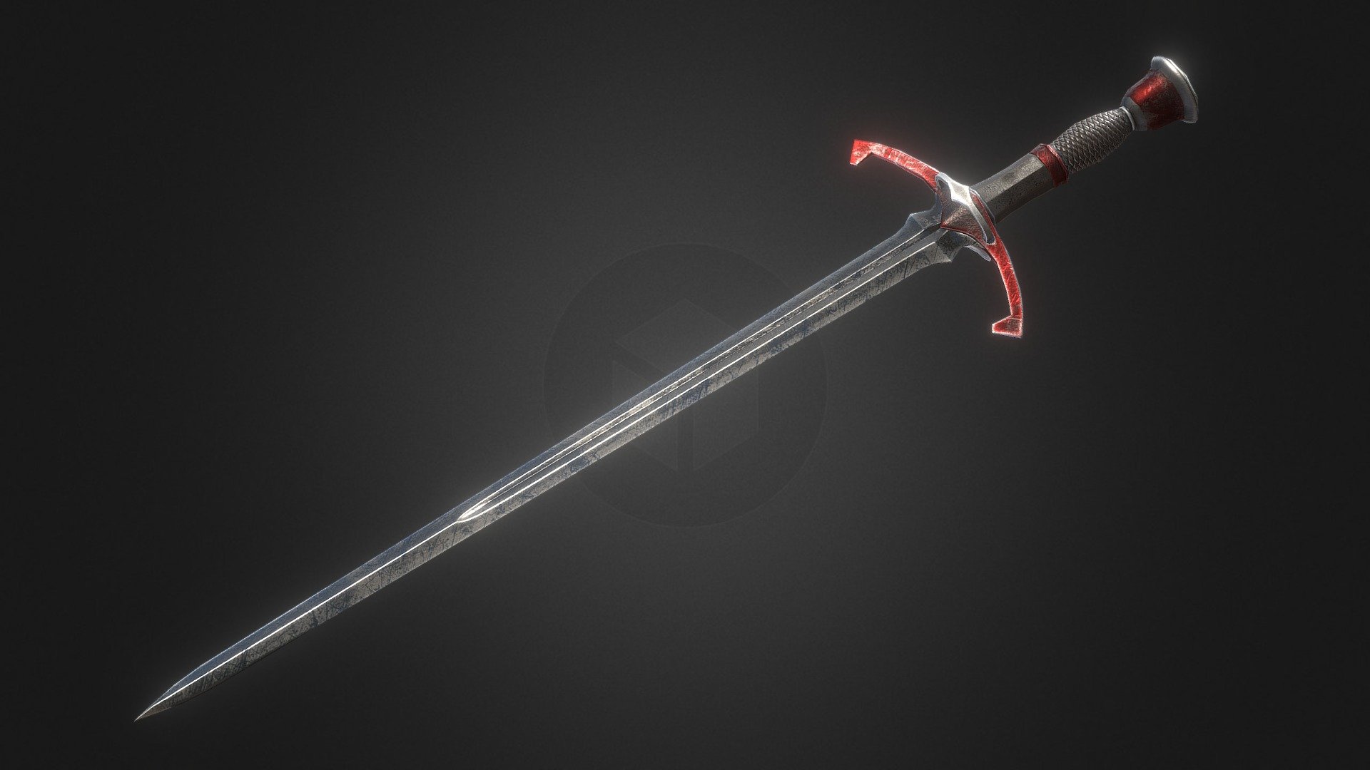 Sword of Courage - 3D model by Portalarium [801ca55] - Sketchfab