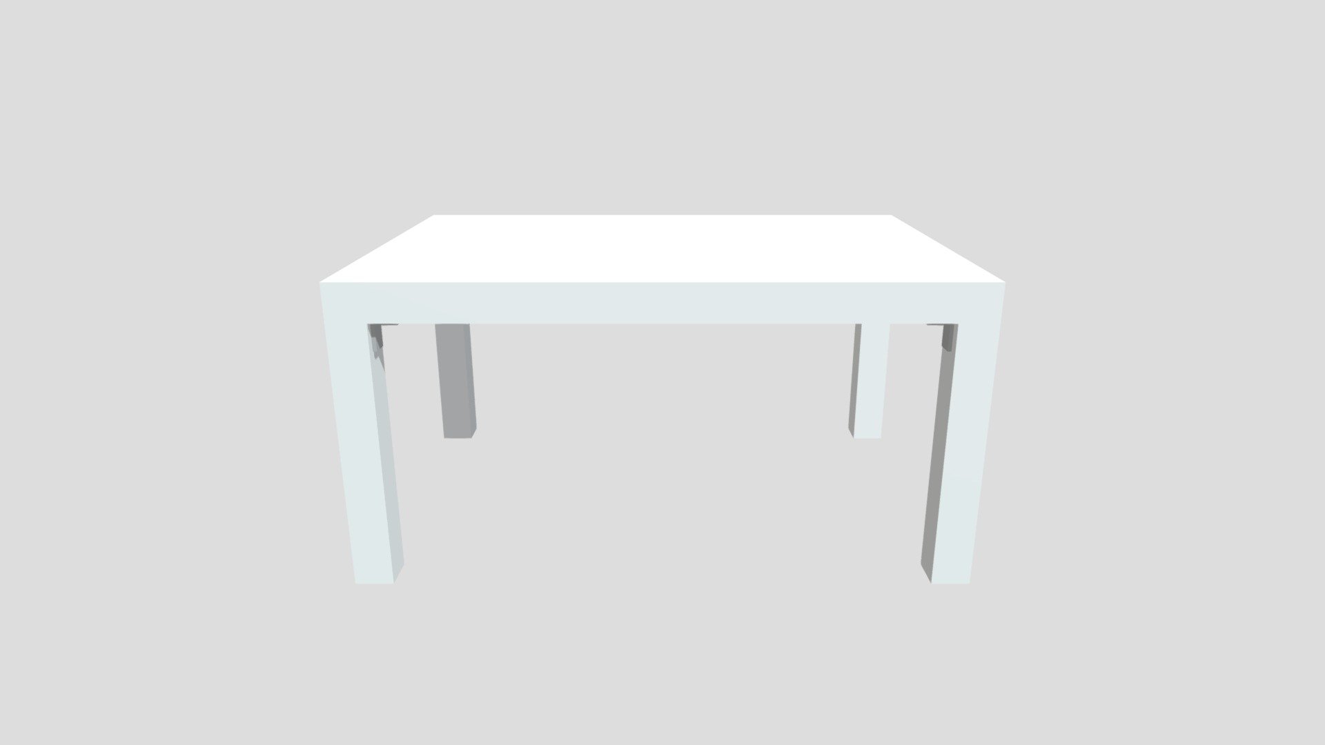Low Poly Table - 3D model by stephenbycroft [801e5a4] - Sketchfab
