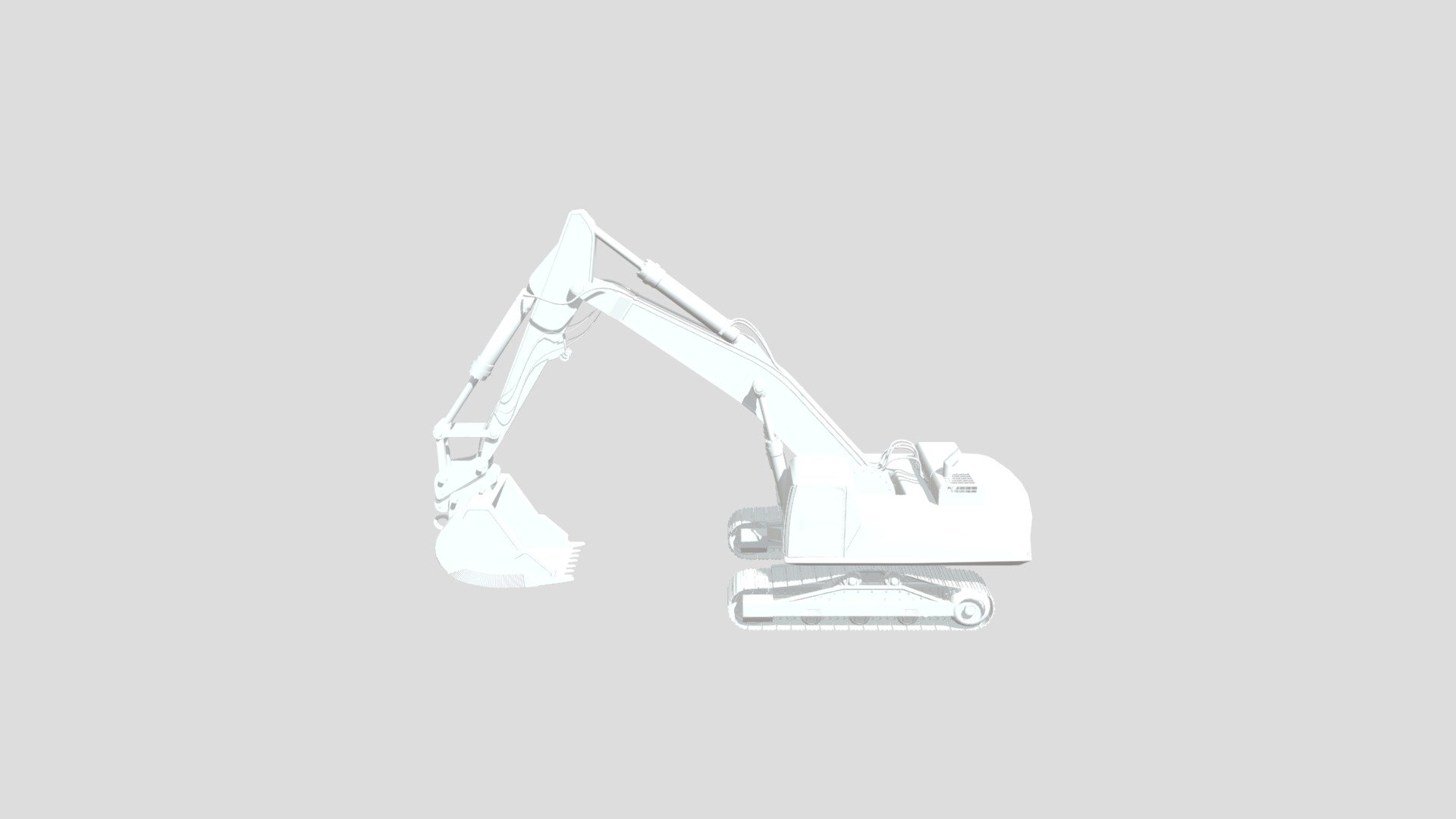Digger Machine - Download Free 3D model by LA3D7 [801f4ad] - Sketchfab