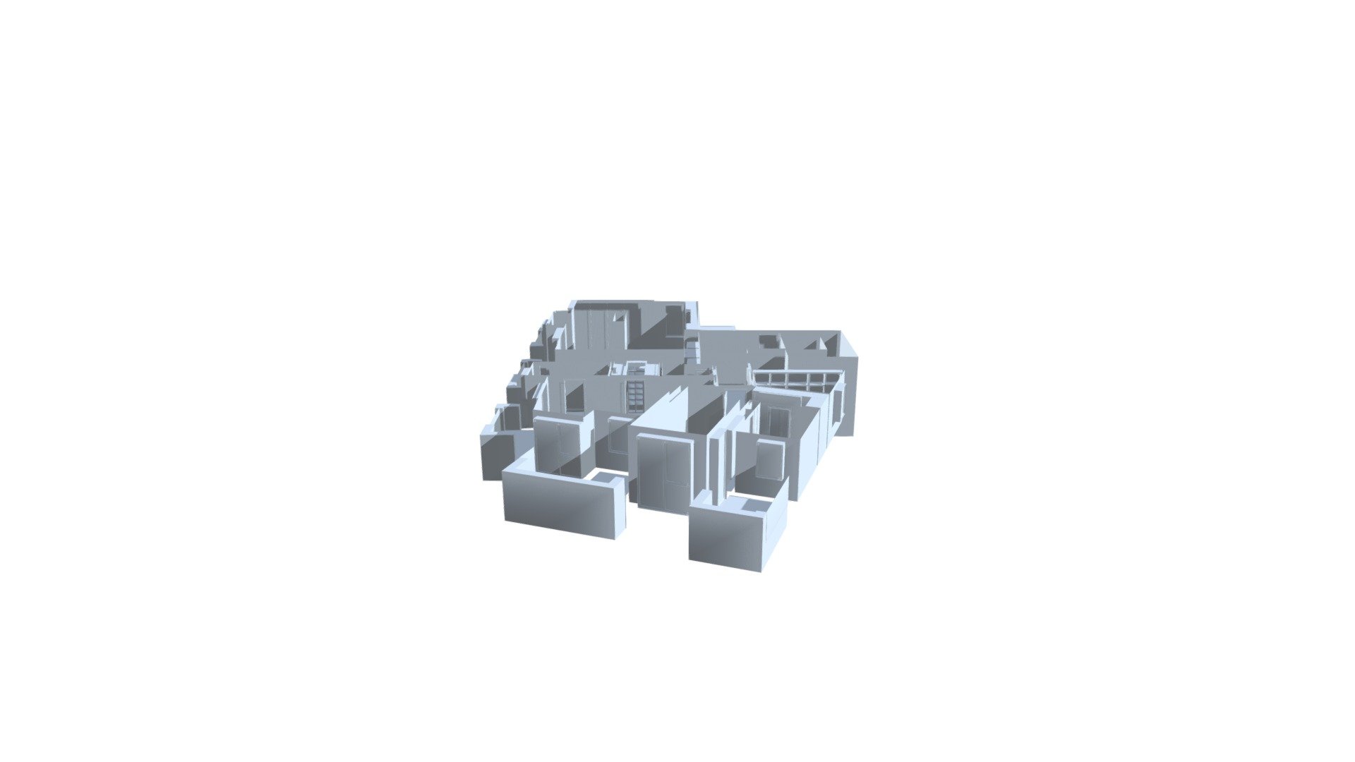Pinnacle Floor Plan - 3D model by mudasir [80217d9] - Sketchfab