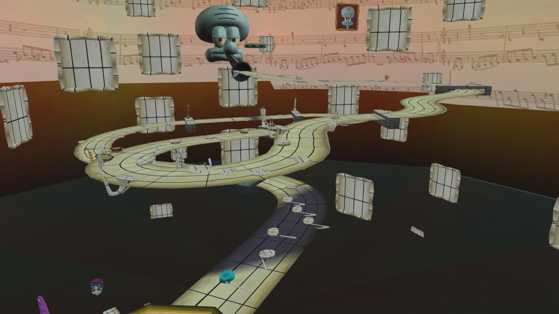 bfbb squidward's dream - Download Free 3D model by amogusstrikesback2 ...