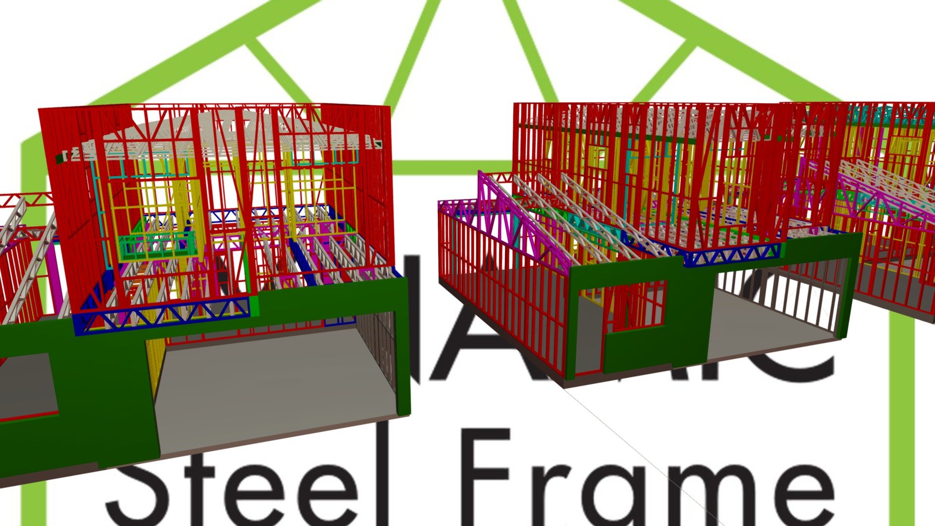 DSF2056-TYPE C & Ca - 3D model by Dynamic Steel Frame ...