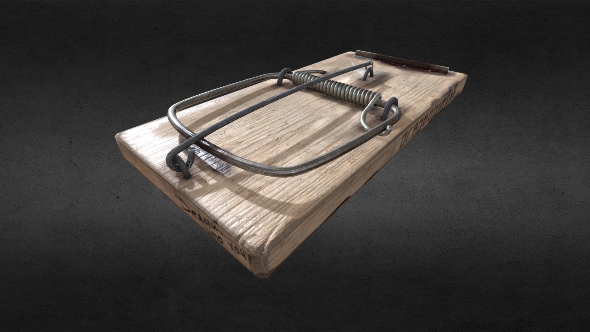 Mousetrap - Download Free 3D model by SergeiKritzien [8023f1c] - Sketchfab