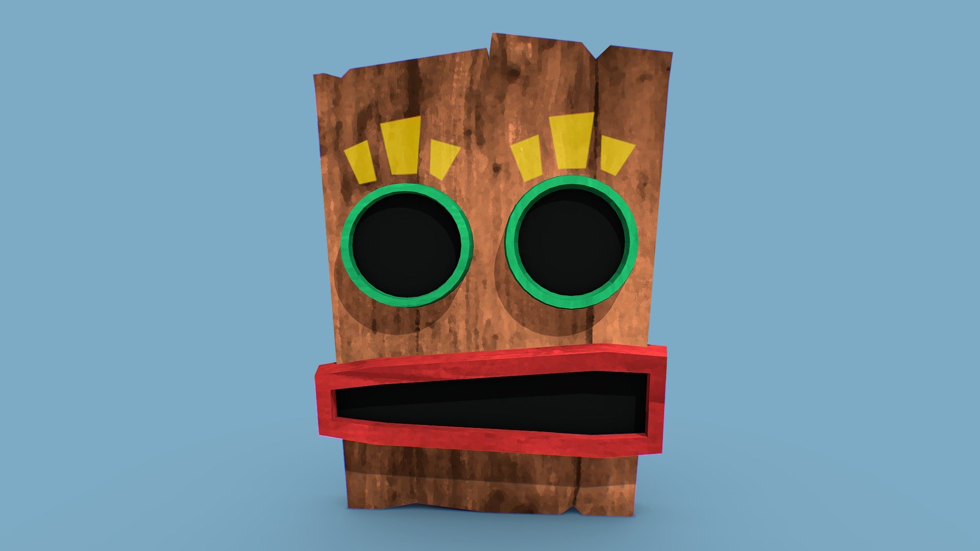Low Poly Stylized Tribal Mask - Download Free 3D model by Anggo Ari ...