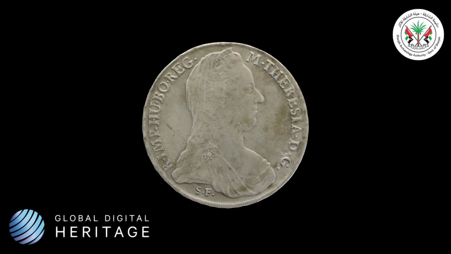 Silver Coin - Download Free 3D model by Global Digital Heritage and GDH ...