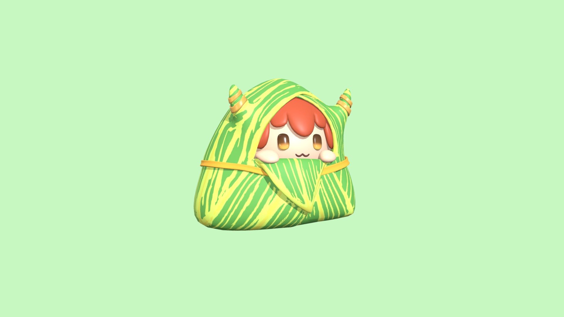 Rice Dumpling Asa Ifrit - Download Free 3D model by BunnyGame ...