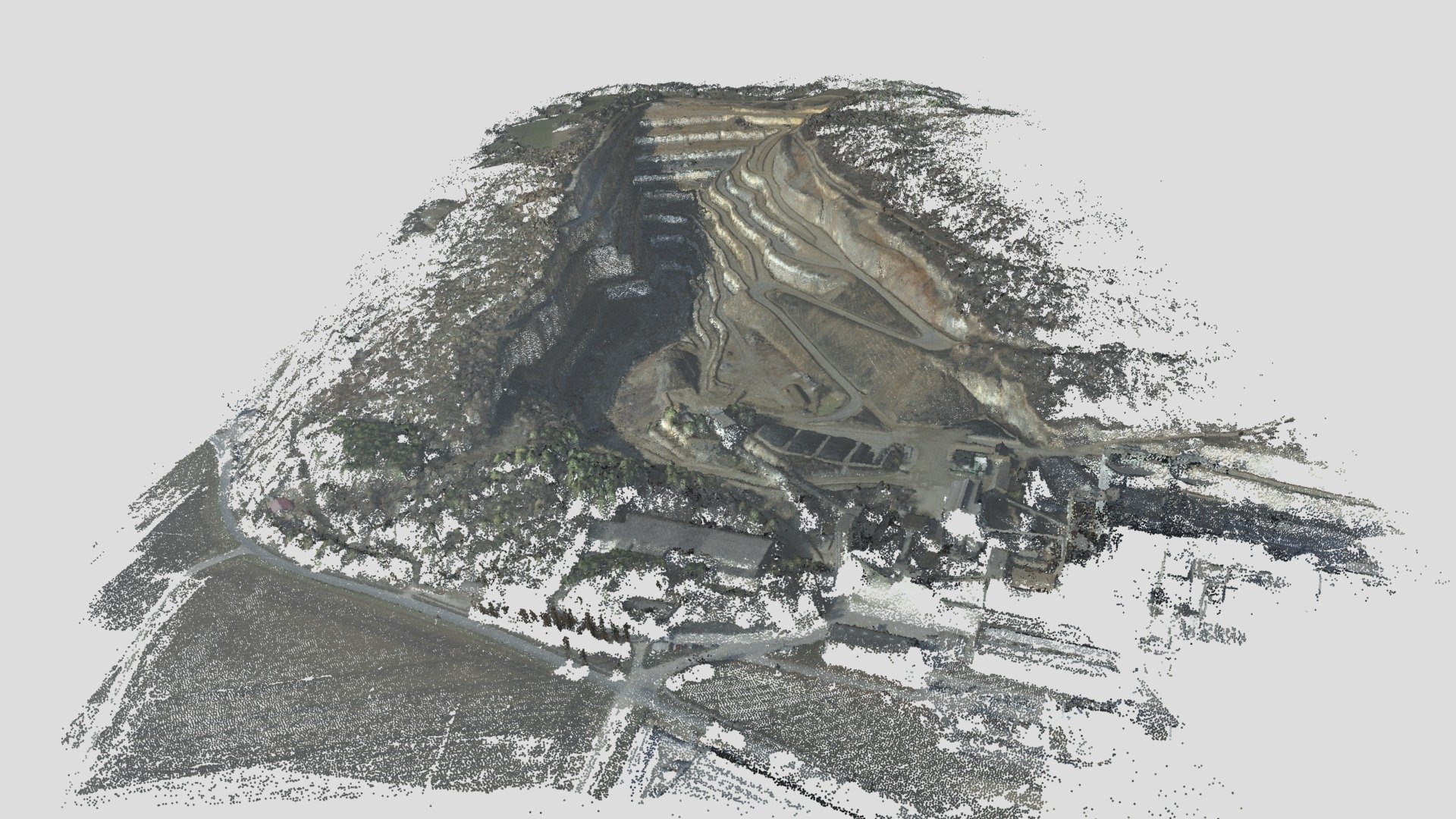 Quarry - 3D model by tonkwain [802b881] - Sketchfab
