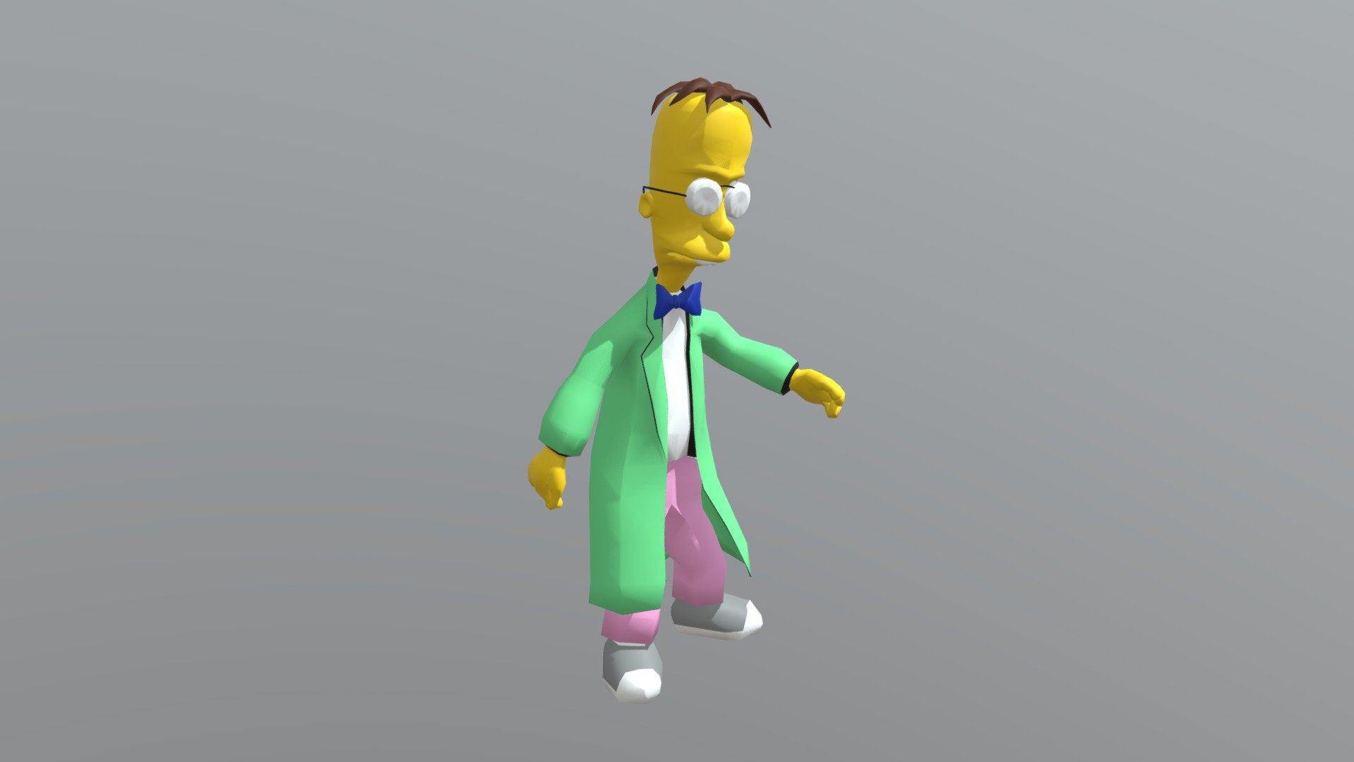 Professor Frink Gesture Animated Download Free 3d Model By Vicente Betoret Ferrero