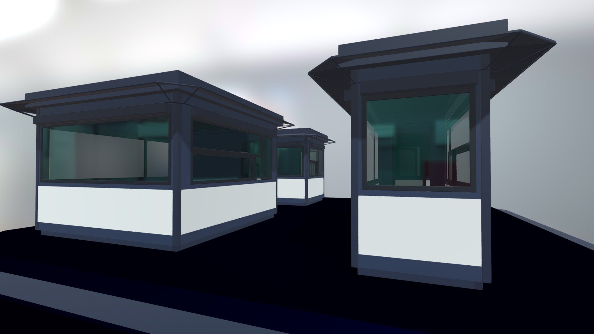 Standard Kiosk Pack - Download Free 3D model by HatemDev (@Radoxector ...