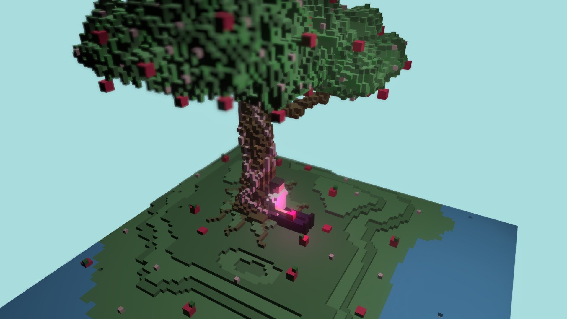 newton_tree_vox - 3D model by katpelka [802e2e3] - Sketchfab