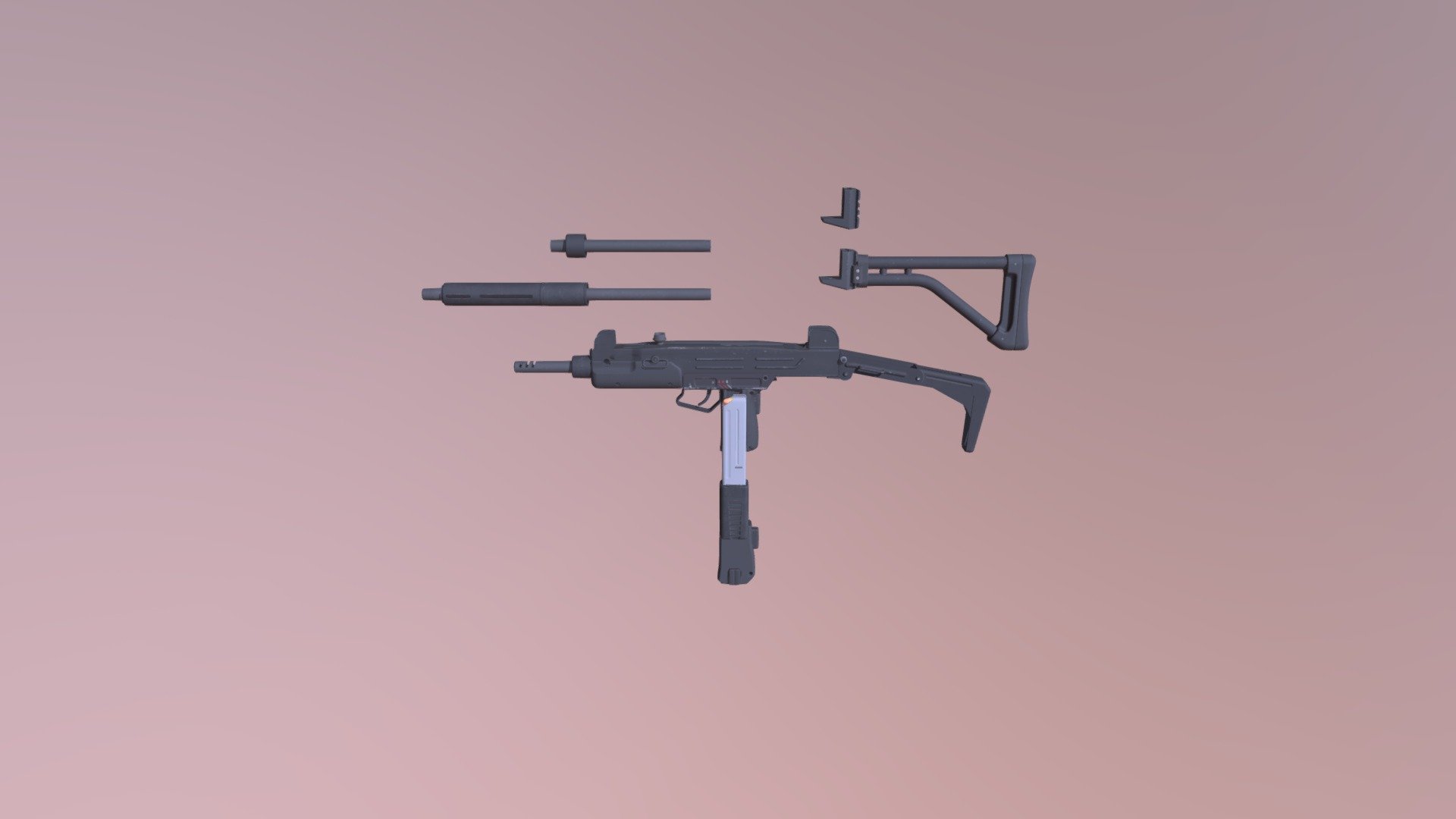 Call of Duty: MWIII (20230 - WSP-9 - Download Free 3D model by ...