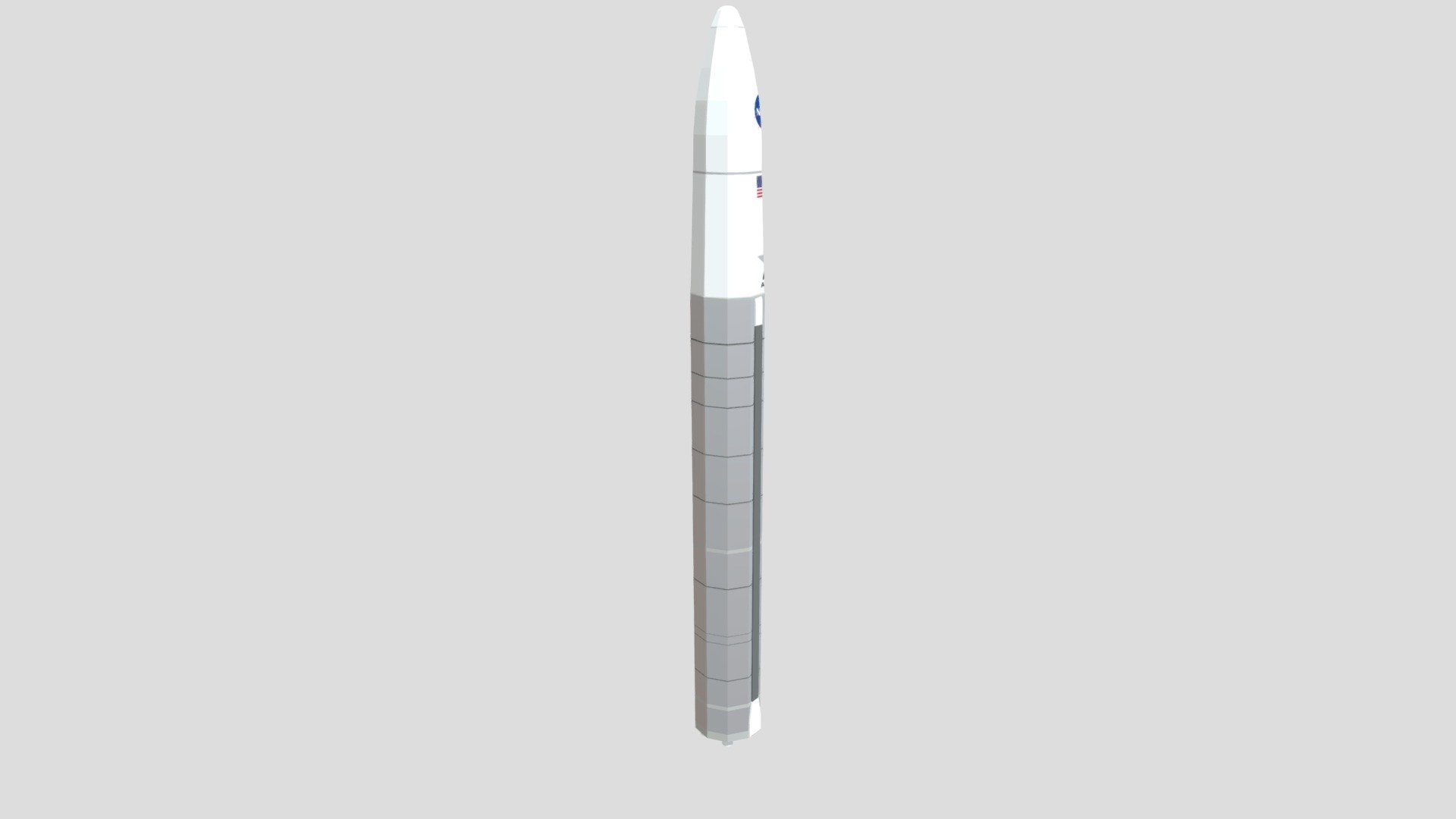 Rocket 3 (Low poly) - 3D model by Camila Acosta (@CamilaAcostaB ...