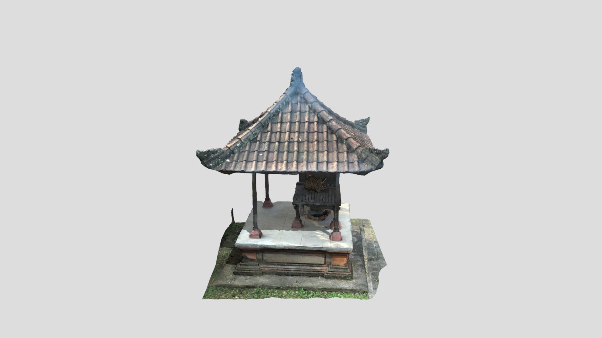Bale Piasan - Download Free 3D model by komangtarsaka05 [8031548 ... Bale Piasan - Download Free 3D model by komangtarsaka05 [8031548 ...