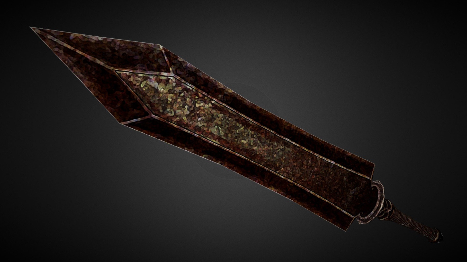 [W006] Oldblade Sword - Download Free 3D model by PriceMore [8032a65 ...
