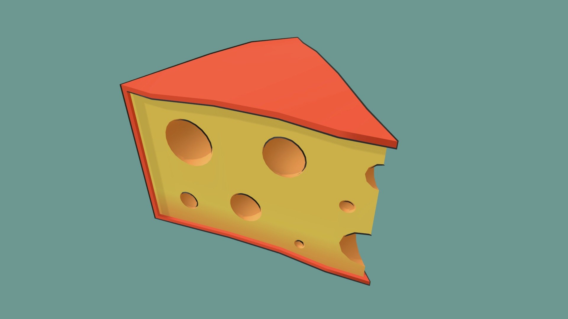 Cheese Toon - Download Free 3D model by adLucem (@lois.aubree) [8033038 ...